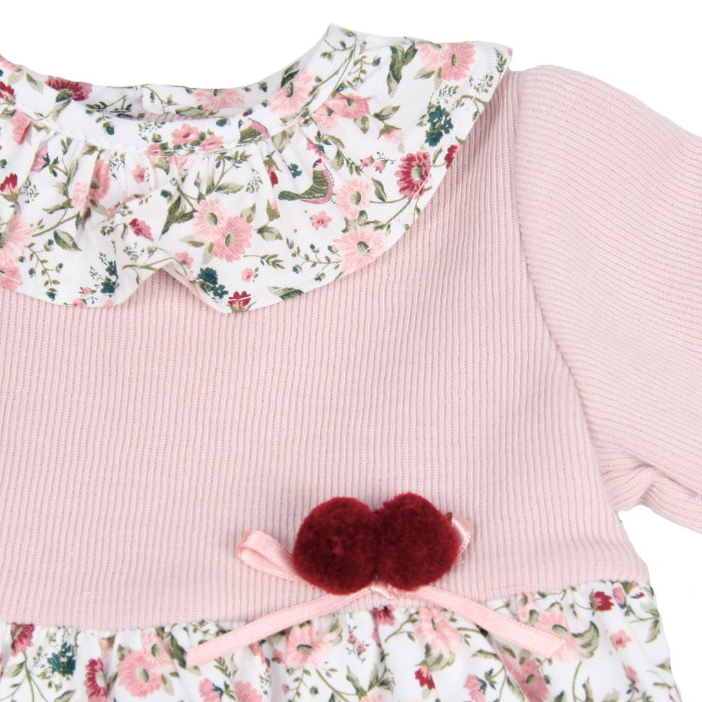 Vestido bebé estampado florecitas Baby Ferr