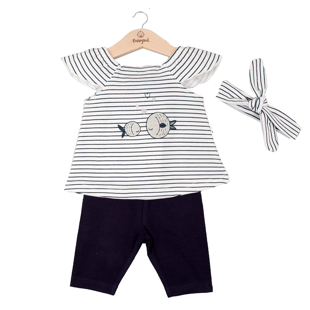 Conjunto bebé camiseta y pantalón con diadema Baby Bol