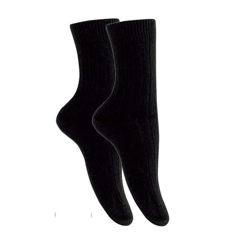 Calcetin angora pack 2 canale MarieClaire