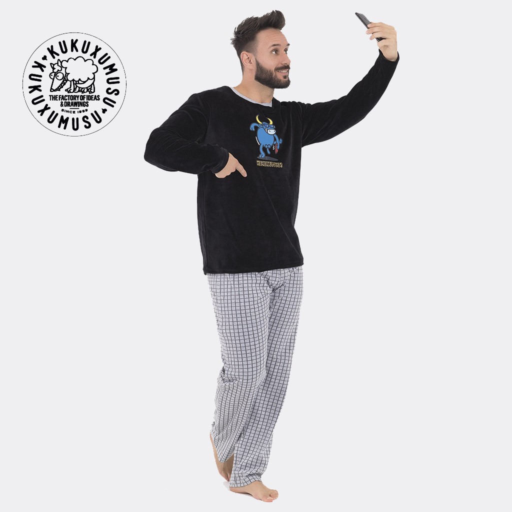 Pijama Hombre Tundosado Kukuxumusu