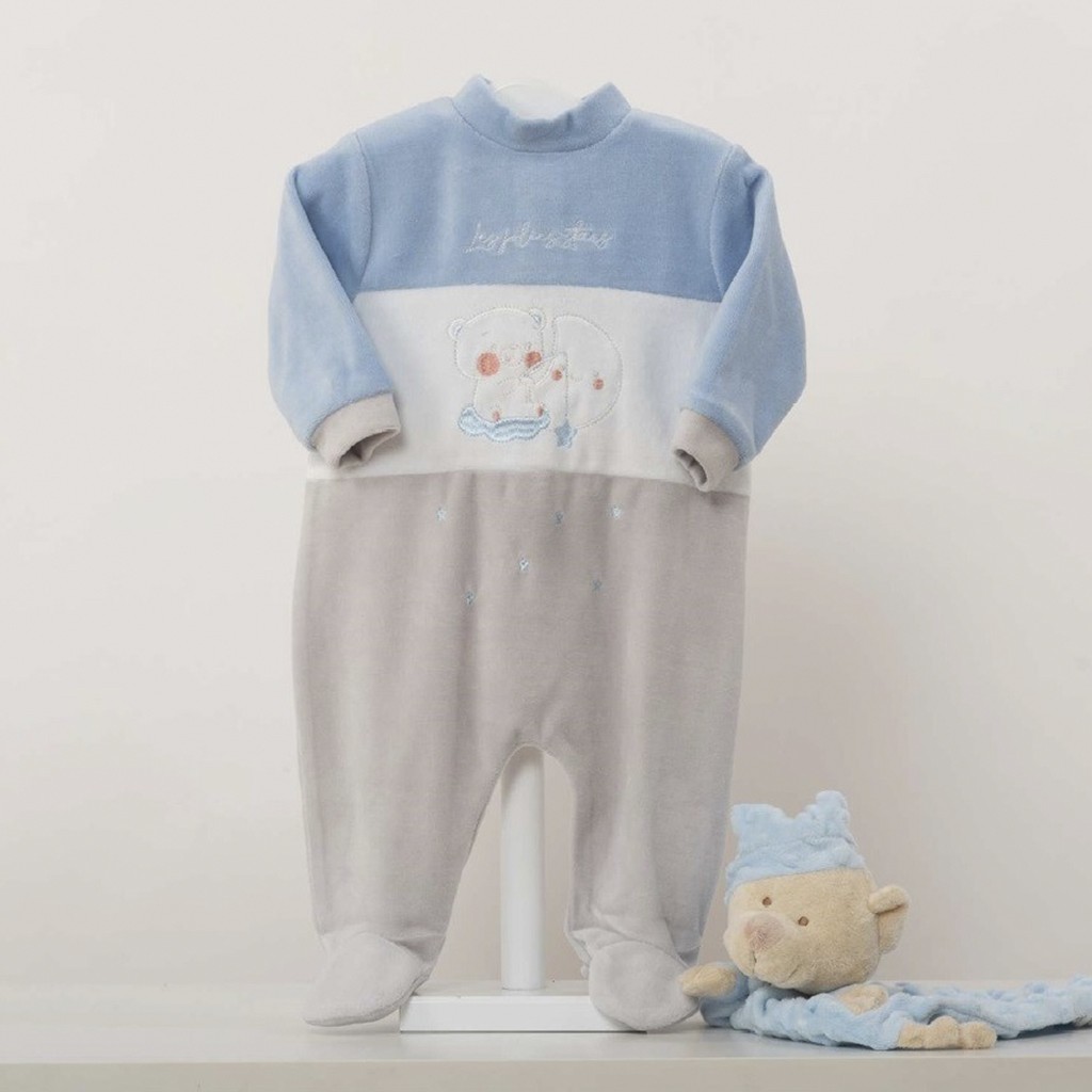 Pelele bebé tundosado Kinanit