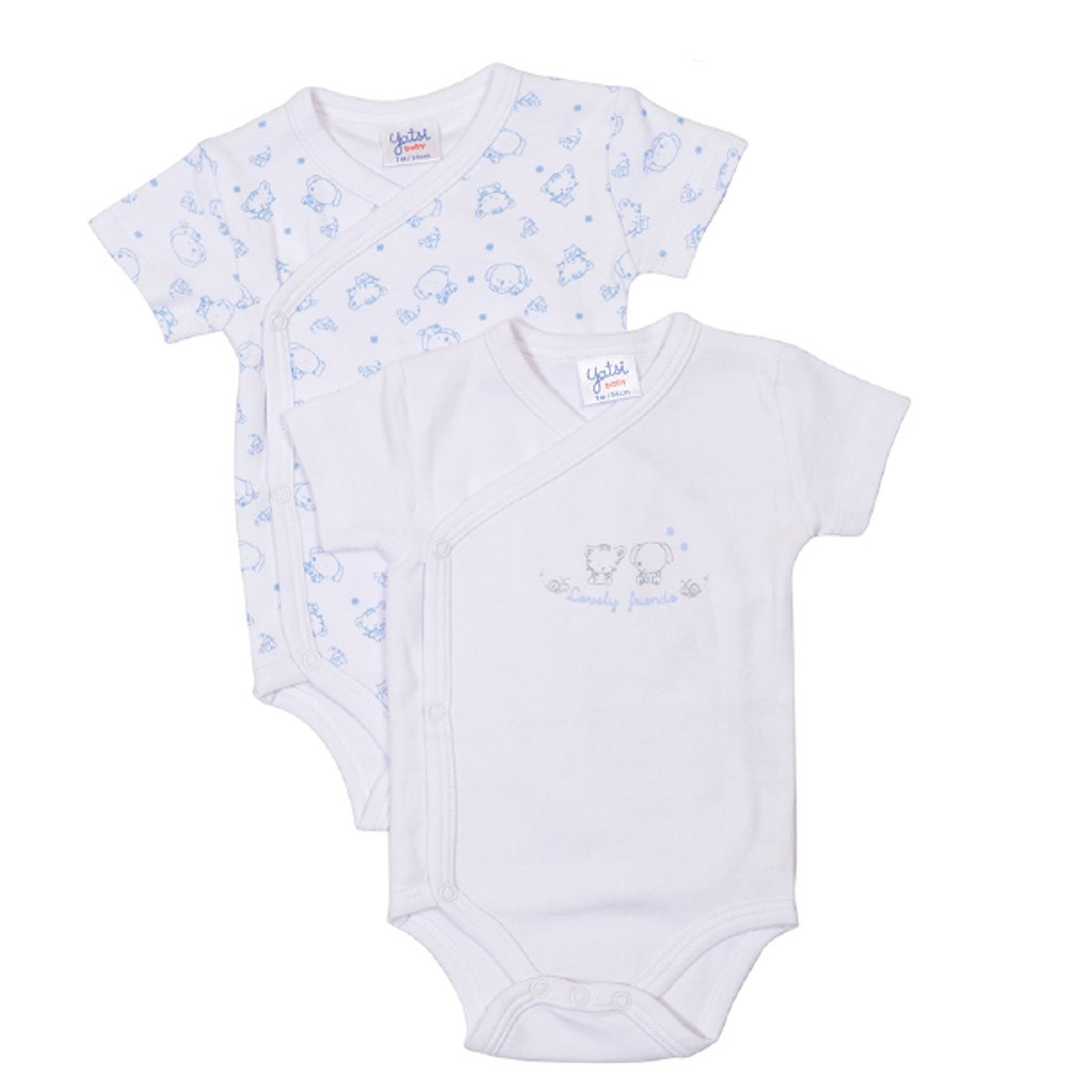 Body bebé manga corta pack 2 abierto Yatsi